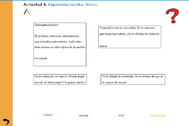 APRENDER ES DIVERTIDO 1º Y 2º: Escribir una nota.