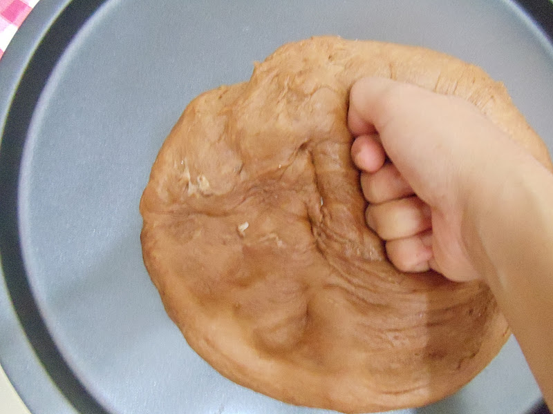 Life is colorful: Step by Step.. Roti Bun Coklat (inti krim coklat)