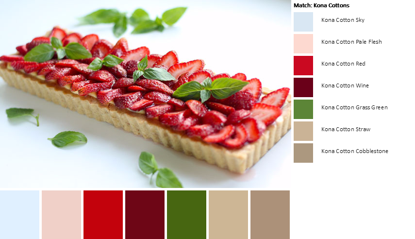 Porch Swing Quilts: Make-A-List Color Mondays: Strawberries!