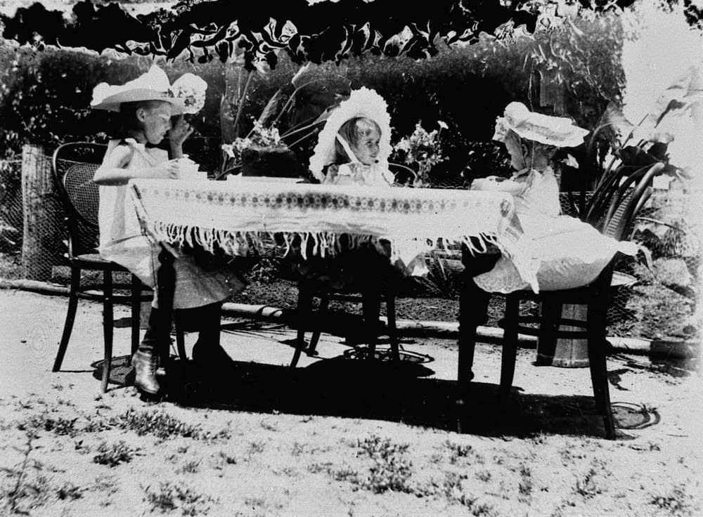Vintage Photos of Children Enjoying Tea Parties ~ Vintage Everyday