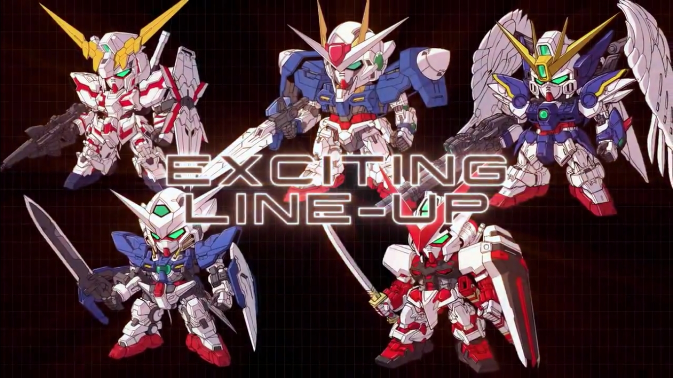 SD EX-Standard GunPla Promotional Video + Screenshots