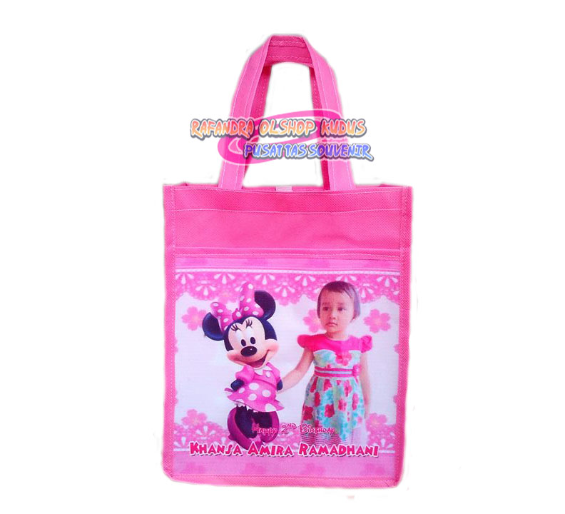 tas ulang tahun anak pakai foto / tas ultah desain suka suka - tas ...