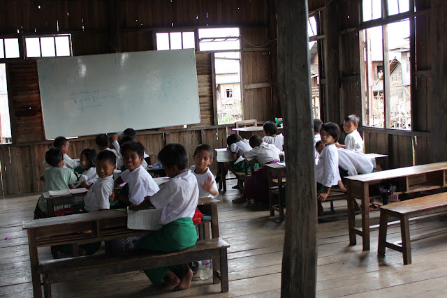 O'Neal-Freemans in Malaysia: Inle Lake, Burma: Walking on water
