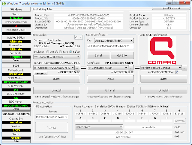 Buzz Windows 7 Activater Loader Extreme Edition 3 116 Best Activator