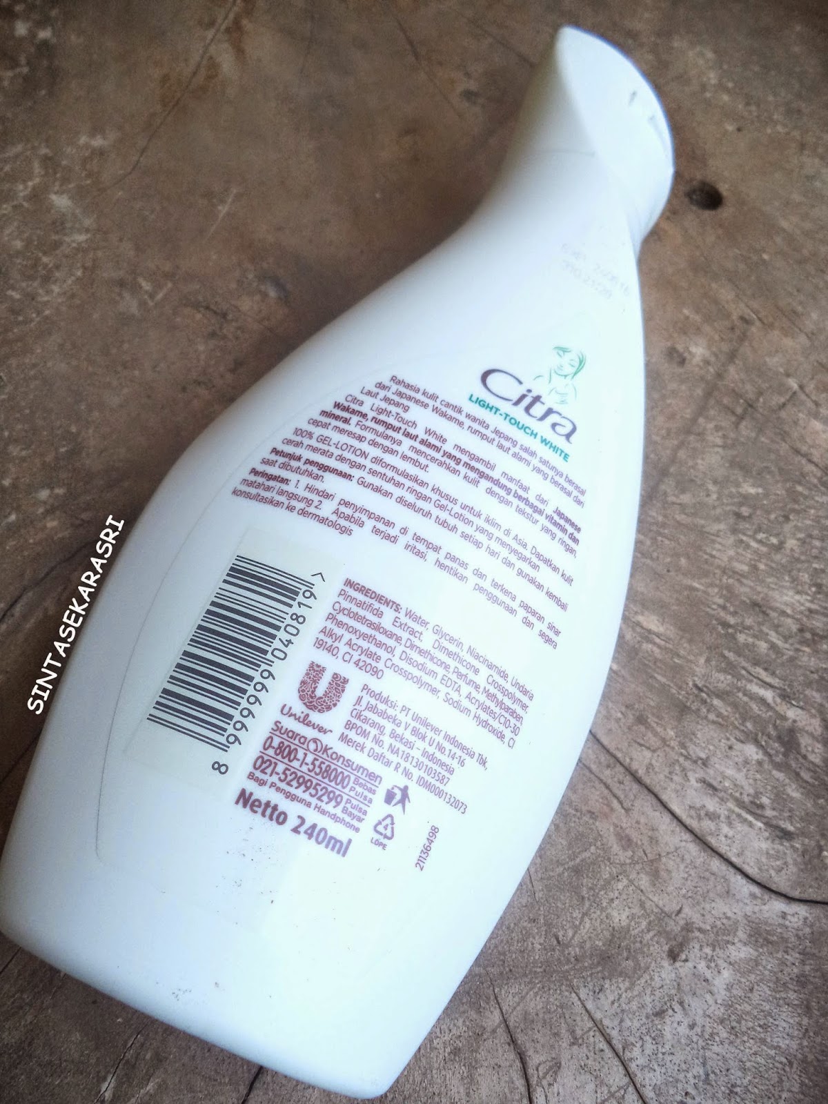 SINTA SEKARASRI: [BEAUTY] CITRA LIGHT-TOUCH WHITE JAPANESE WAKAME HAND ...