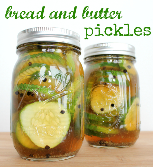 love, laurie: bread and butter pickles