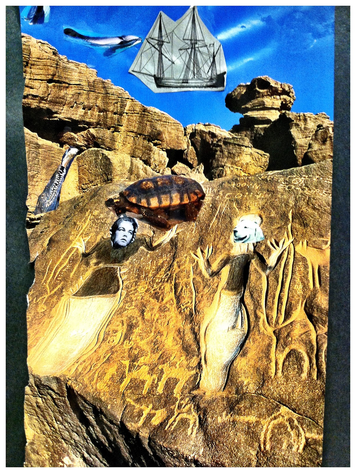 Organized Chaos: 4th Grade - Surrealism Collages