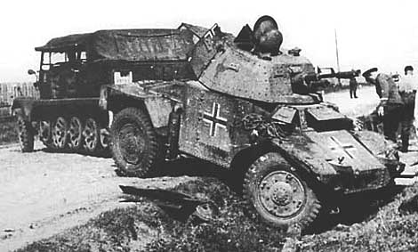 Guerra abierta: Panzerspähwagen Panhard 178-P204(f)
