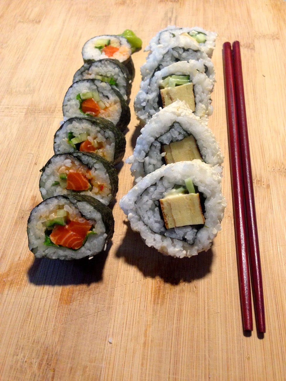 Georgia's Dinner: Sushi Rolls