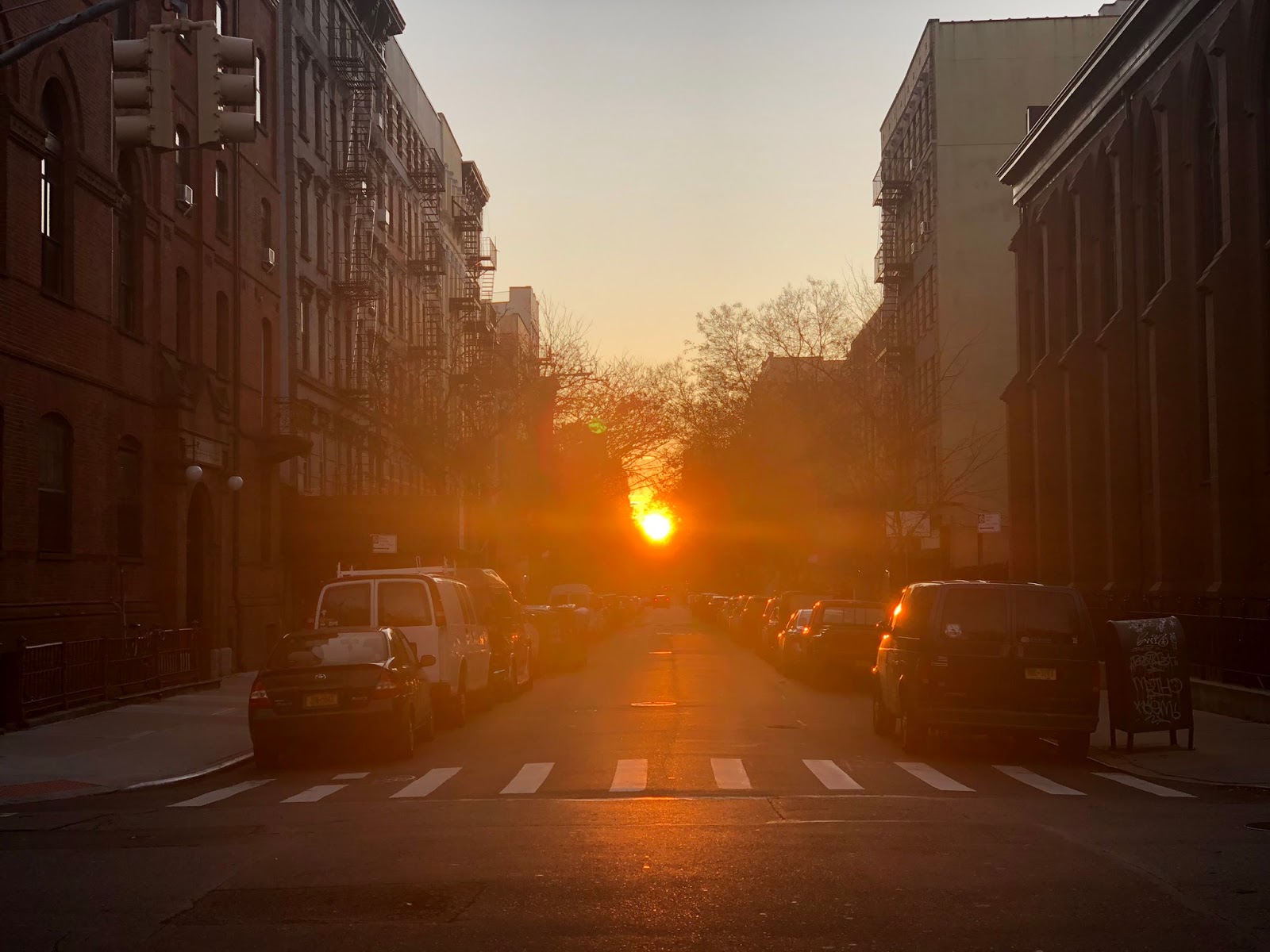 EV Grieve: 8th Street sunrise
