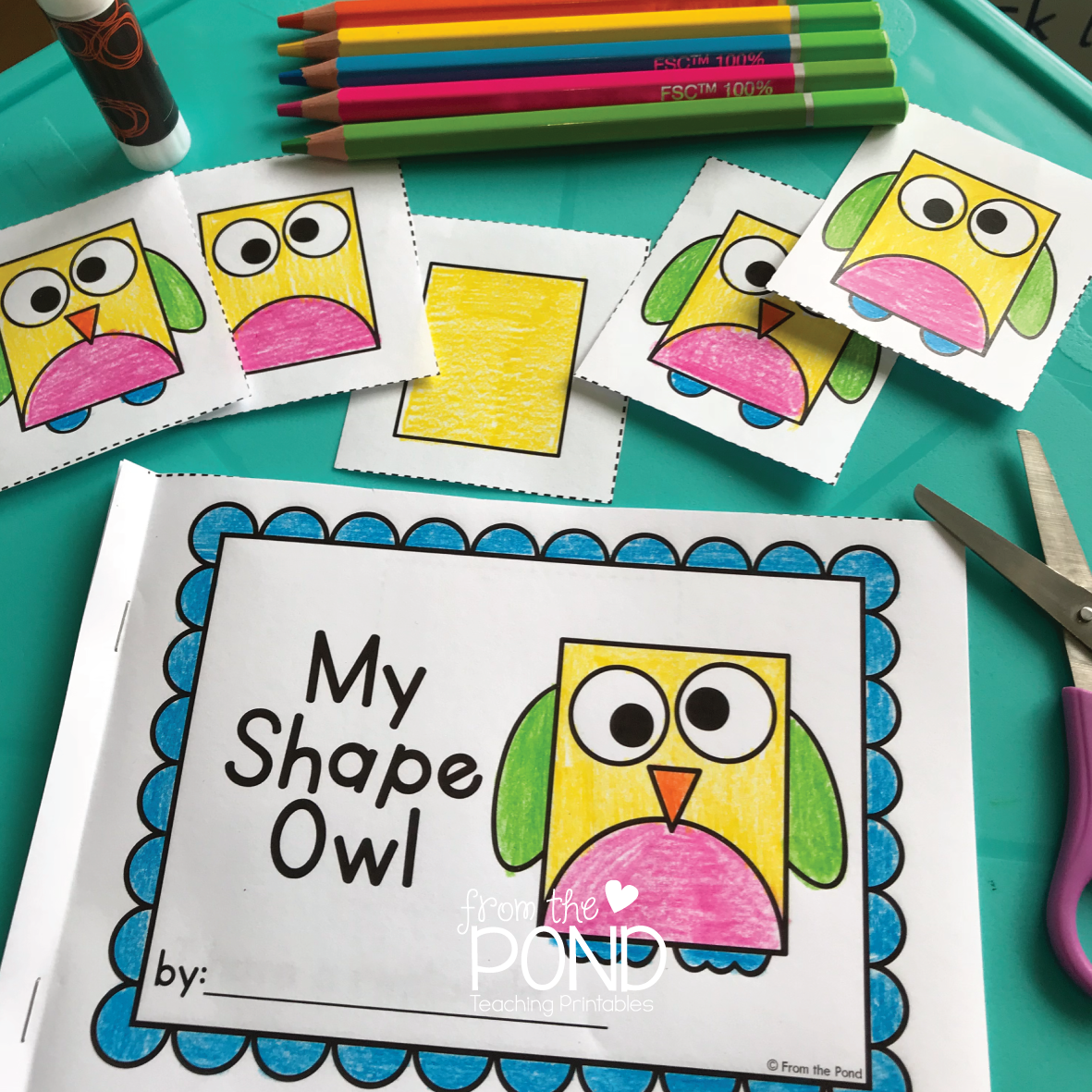Owl Paper Craft + Reader | From the Pond