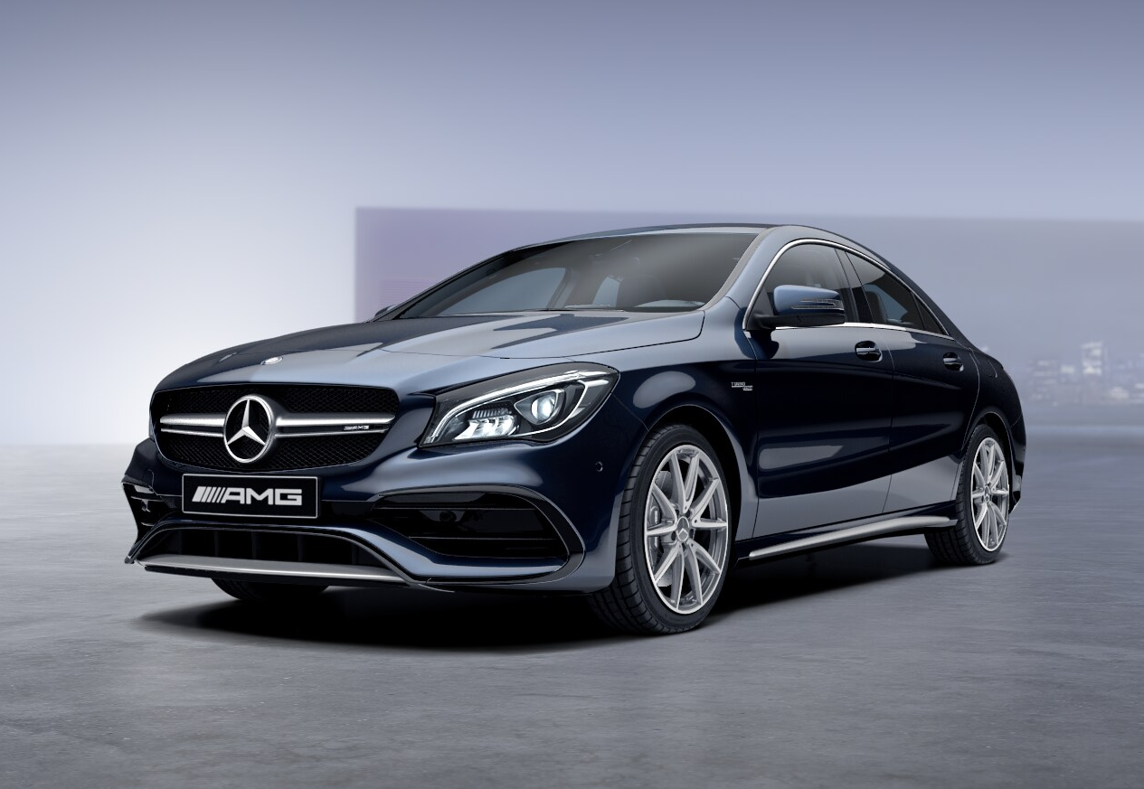 Mercedes CLA C117 Restylée (2016 à 2019) - Couleurs, code peinture