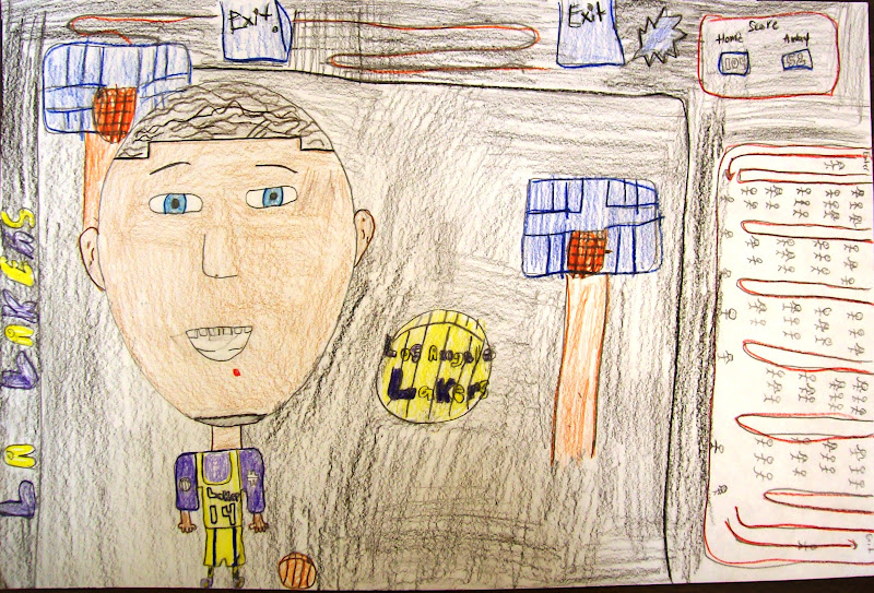 Art at Midway Middle School: Self Portraits with a Twist