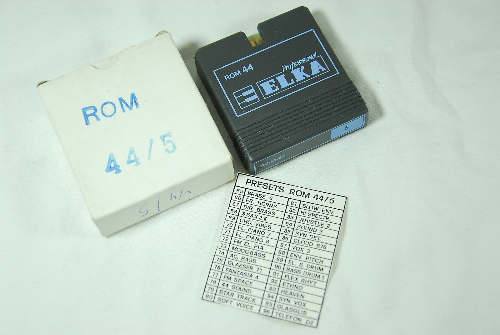 MATRIXSYNTH: ELKA Professional Synthesizer ROM Carts