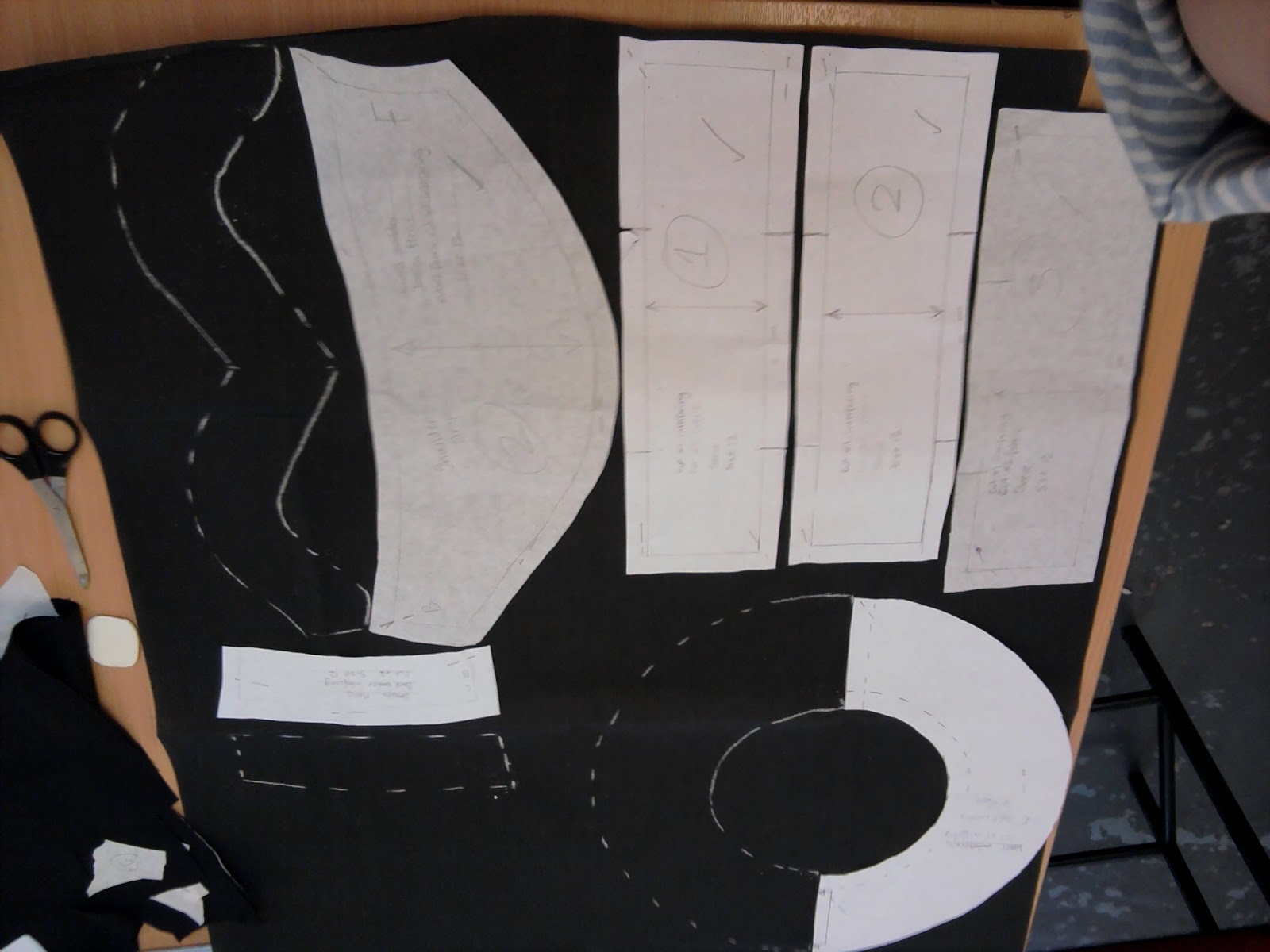 The World Through Her Eyes..: Lay Plans for my Final Garment