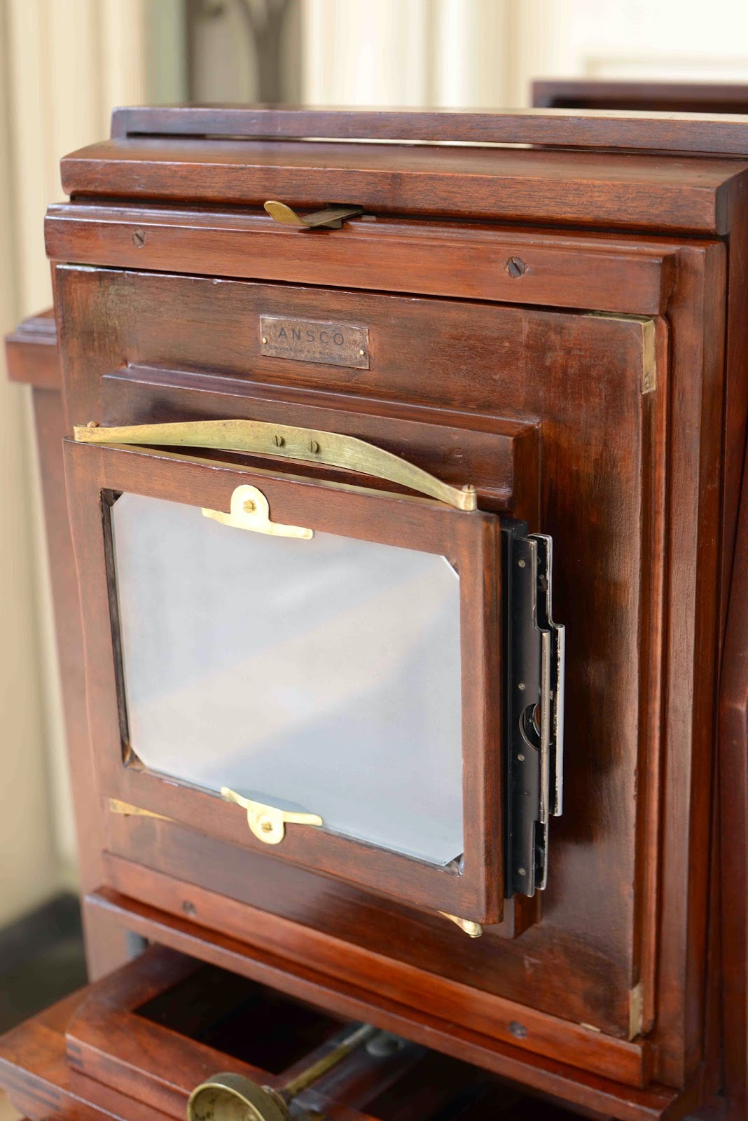 Old Vintage Gallery: Antique Studio Camera "Ansco" USA Circa Early 1900