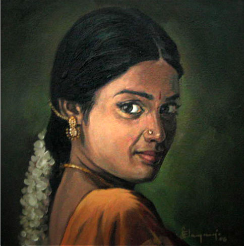 My Sweet World !!: Paintings of Dravidian Woman