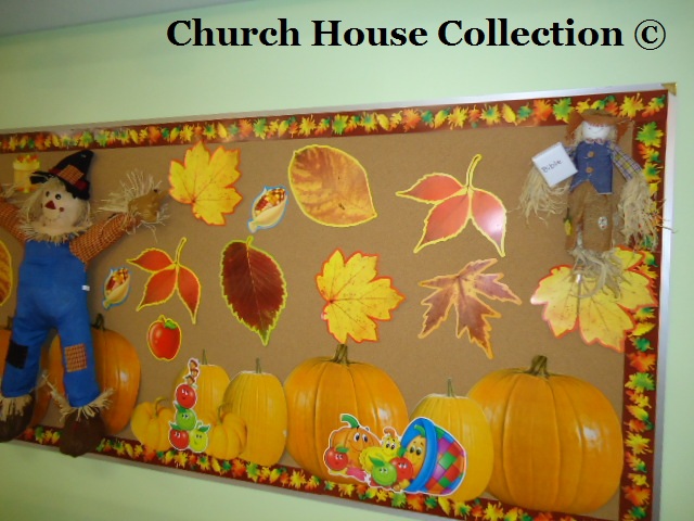 Church House Collection Blog: Fall Scarecrow Bulletin Board Idea