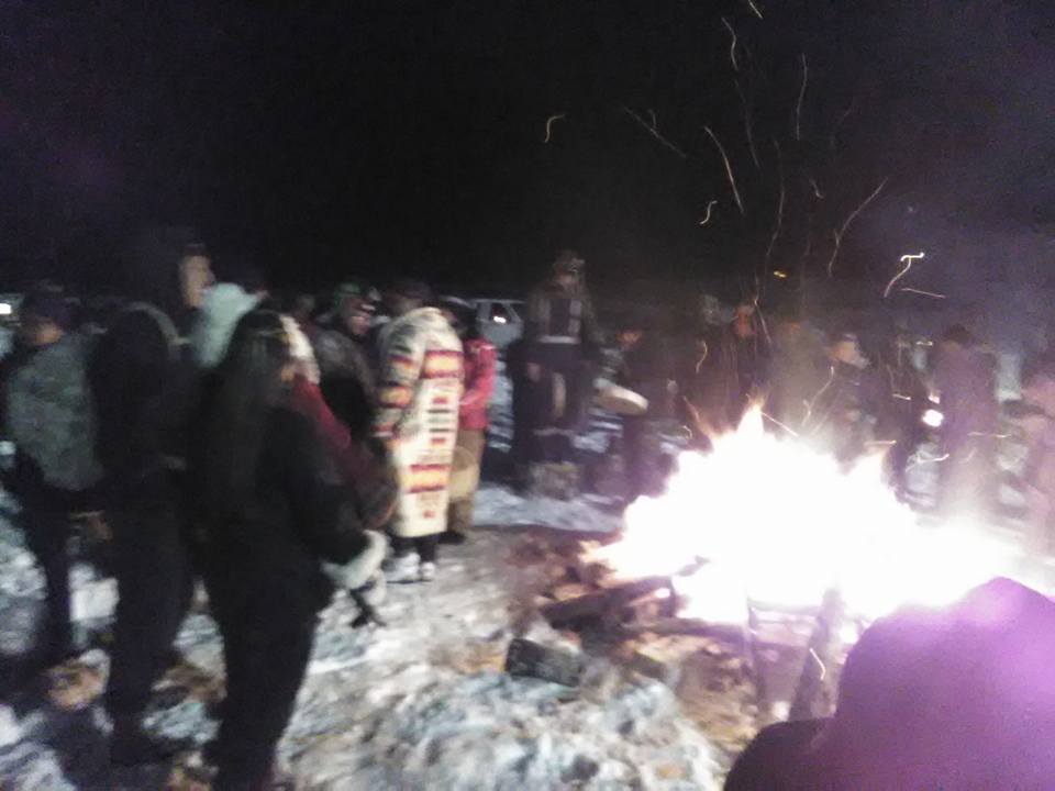 White Wolf Standing Rock Water Protectors Celebrate 2017 In Solidarity