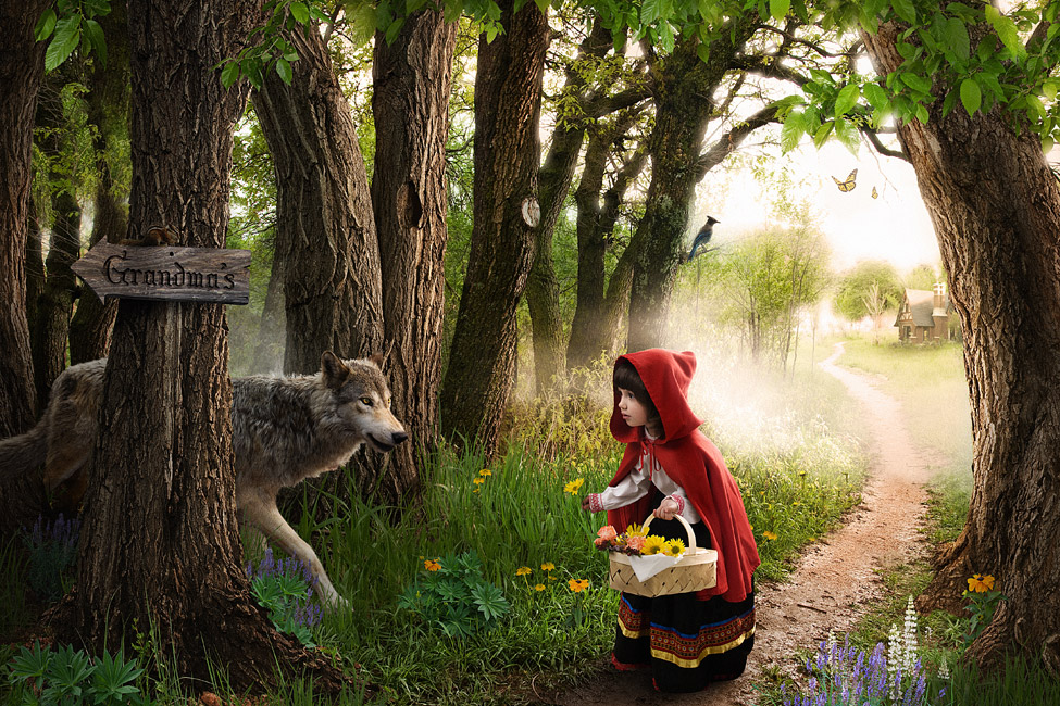 Finding Neverland Blog: Little Red Riding Hood