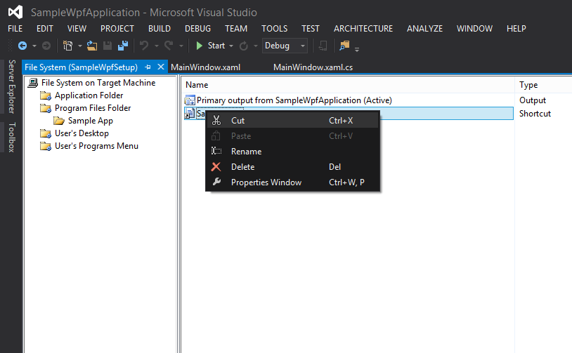 How to Build WPF project with Setup file (Installer Project)