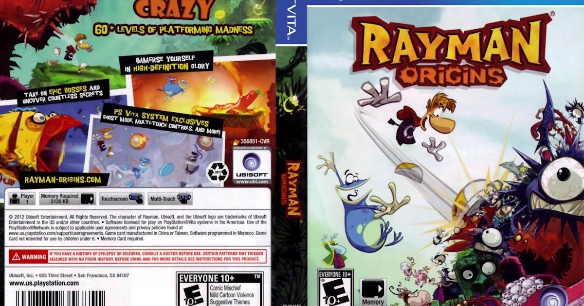 Oficial Capas: Rayman Origins