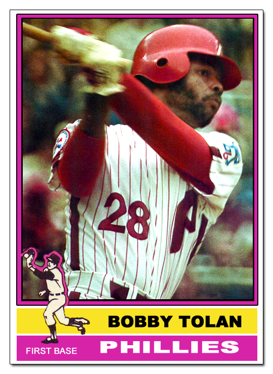 Dick Allen Hall of Fame: 1976 Topps Bobby Tolan