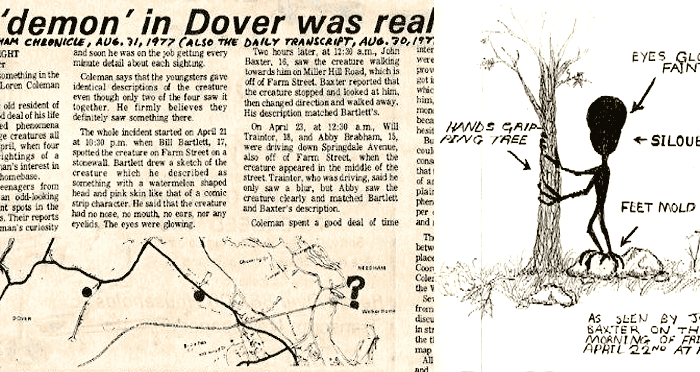 Plenus Idee: El Demonio de Dover (Dover Demon) - Origen y Teorias