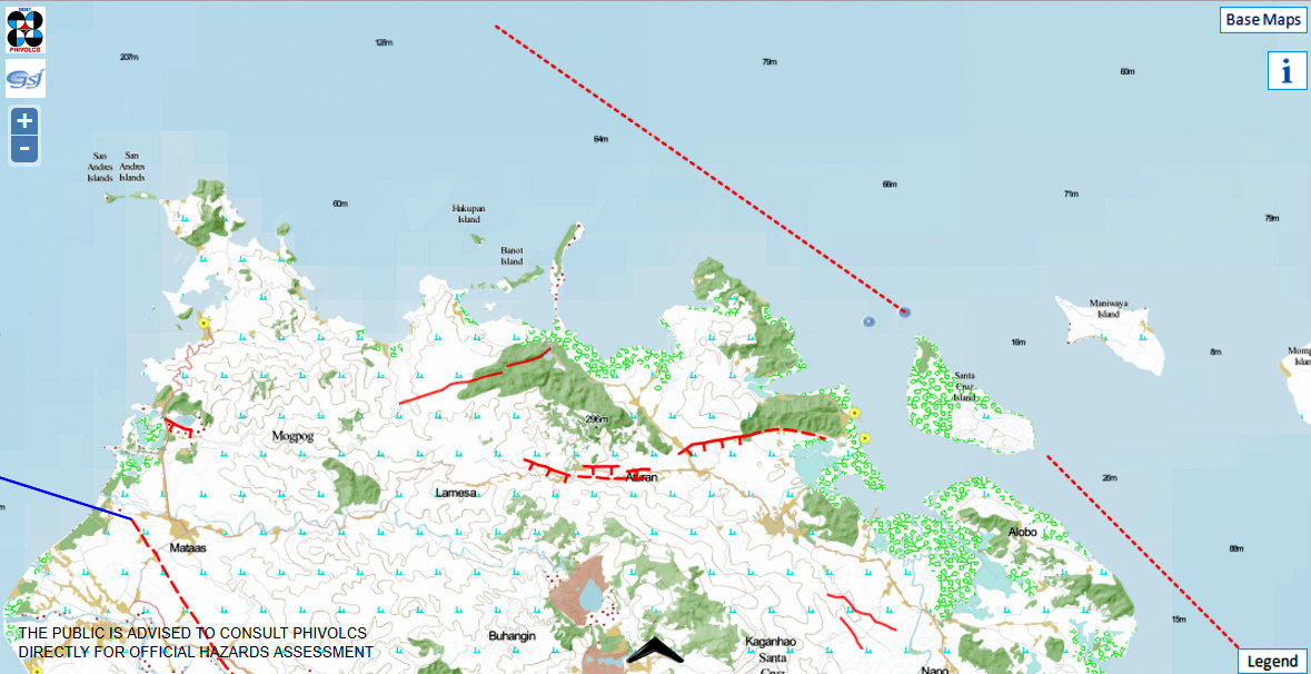 Marinduque Rising: New data: Mga lugar na dinaraanan ng Central ...