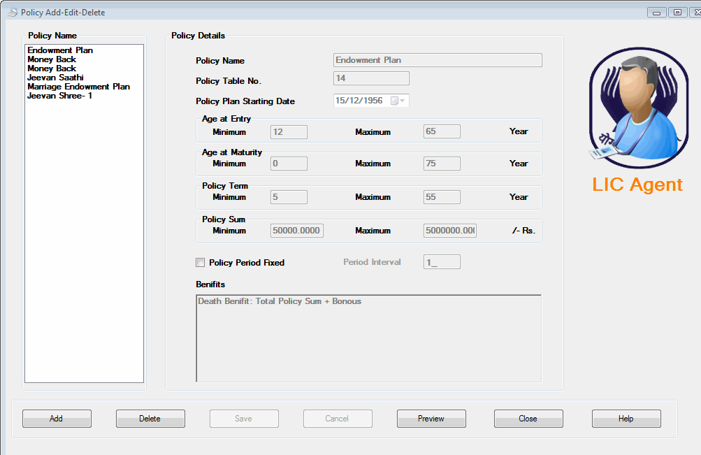 MY IDEA - ASHU PROJECT: L.I.C. Agent (Visual Basic.NET)