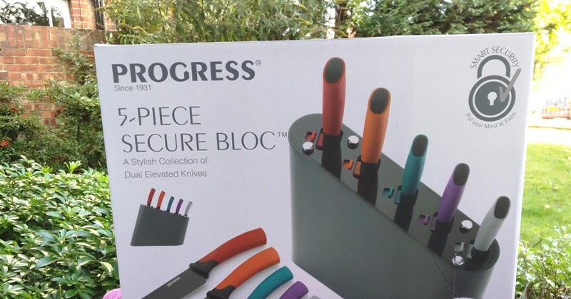 Progress 5 Piece Knife Block With Safety Lock | Gadget Explained ...