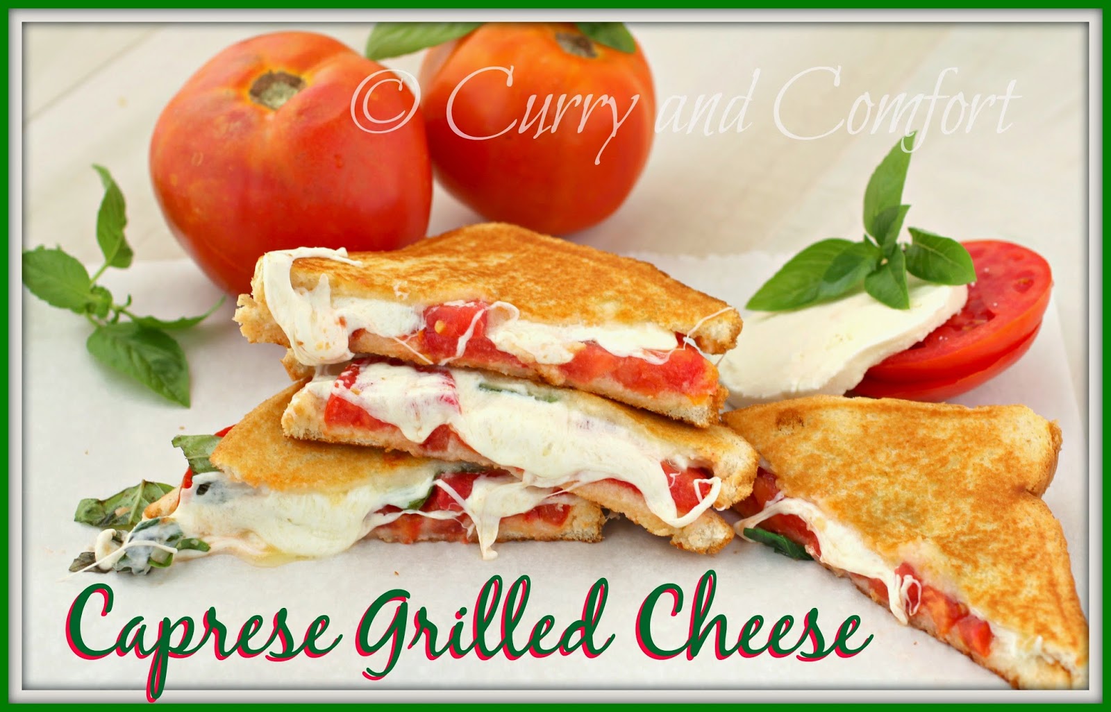Kitchen Simmer: Caprese Grilled Cheese Sandwich