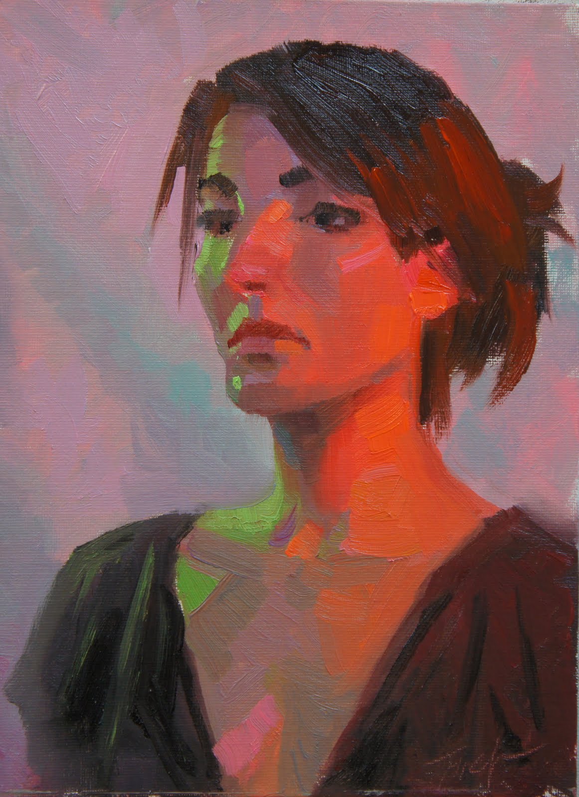 James Finch Art: samples from Bill Perkins color class