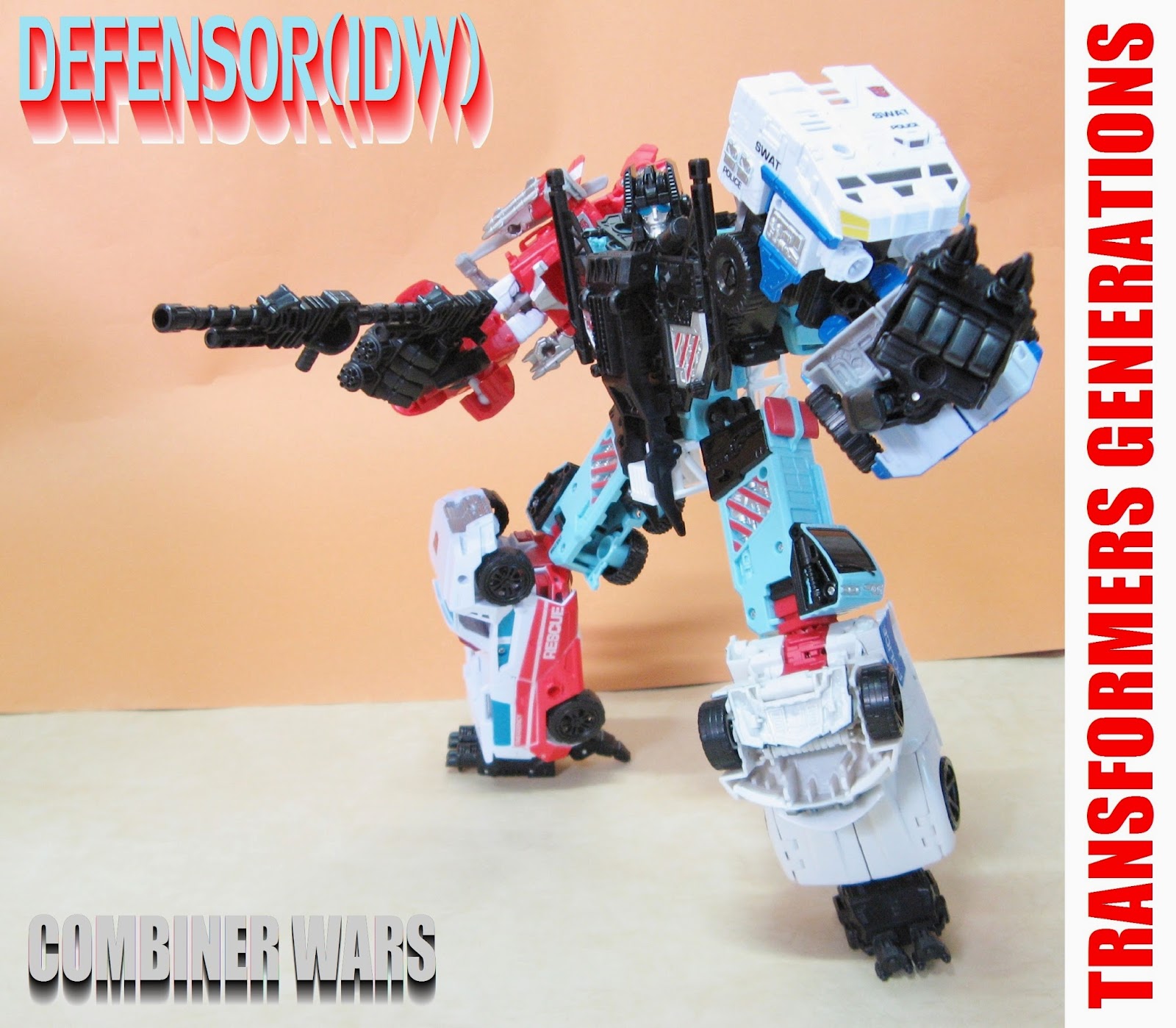 Transformers Generations Combiner Wars DEFENSOR IDW 變形金剛世代合體大戰系列 保衛者/守護神