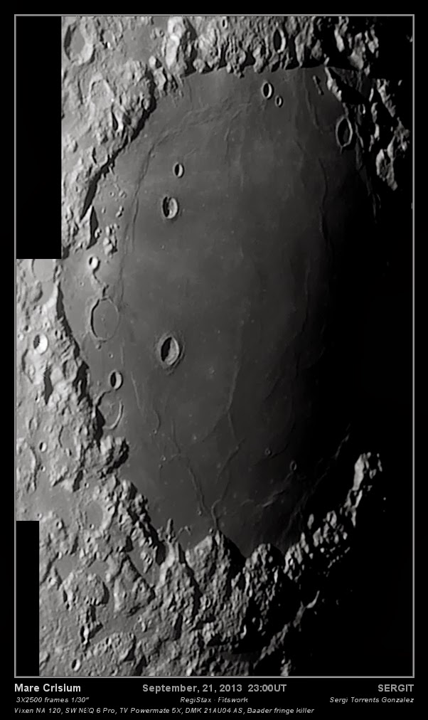 ASTRONOMÍA Y ASTROFOTOGRAFÍA AMATEUR: Mare Crisium