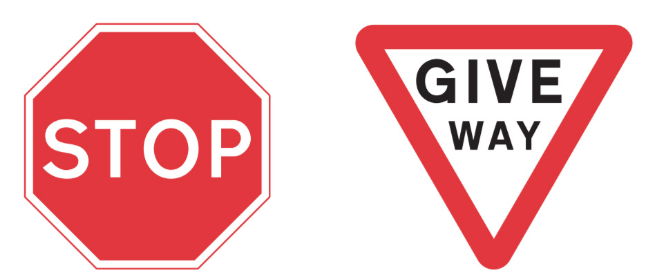 Pengaturan Persimpangan tak Bersinyal (Unsignalized Intersection) :: sinaza