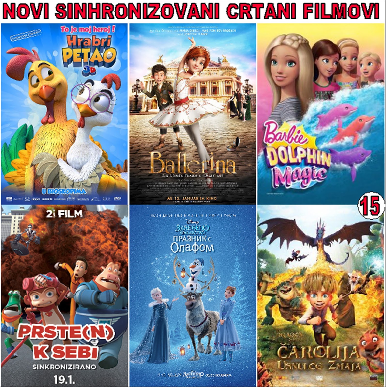 Sinhronizovani crtaći: NAJNOVIJI CRTANI FILMOVI SINHRONIZOVANI