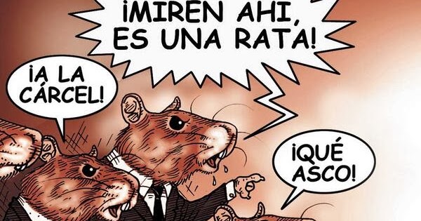 herbertmujica: ¡Fuera ratas de la política!