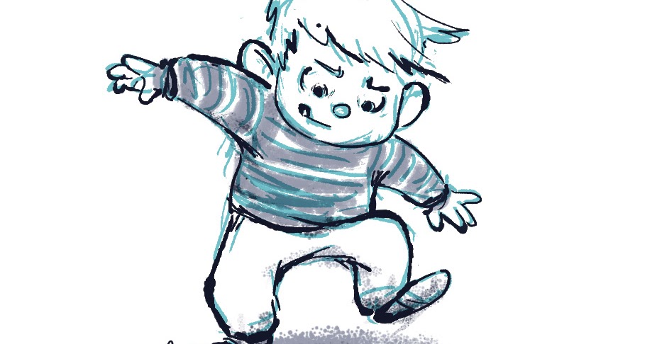 Gabe Lin Sketchblog: Daily Sketch 5 - Stomp Stomp!