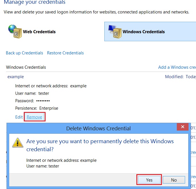 Passion IT Mag: Windows 8 - Manage your Web or Windows Credentials