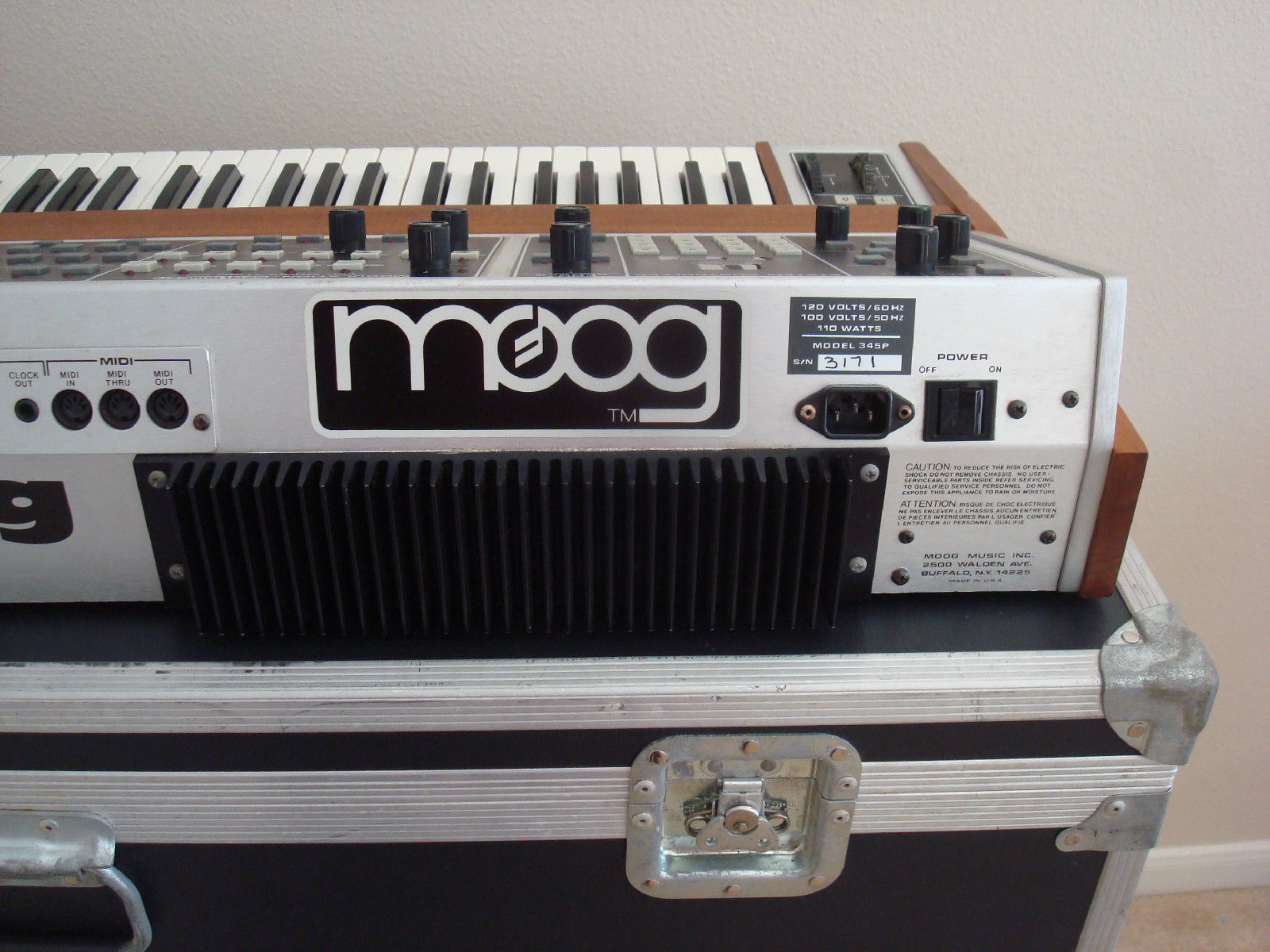 MATRIXSYNTH: Vintage Moog Memorymoog Plus Analog Synthesizer SN 3171