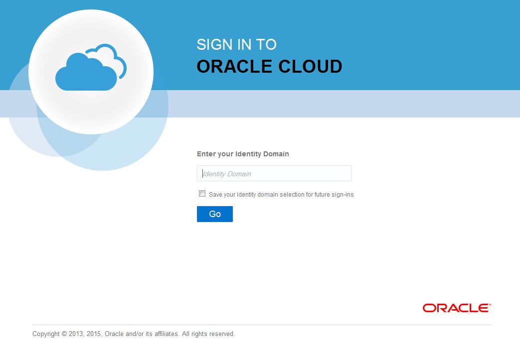 Oracle Cloud Solutions News: New Login Page