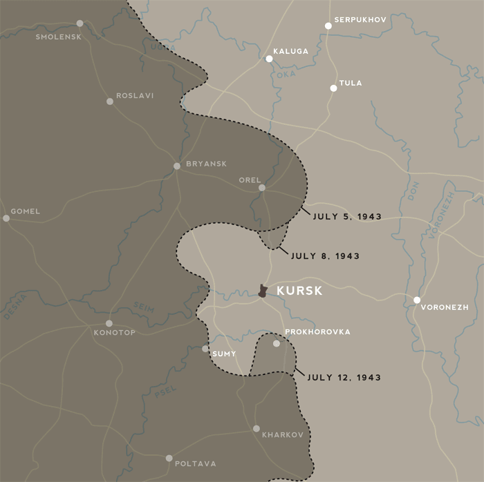 SGM Segunda Guerra Mundial WW2: A Batalha de Kursk - julho 1943 / 1