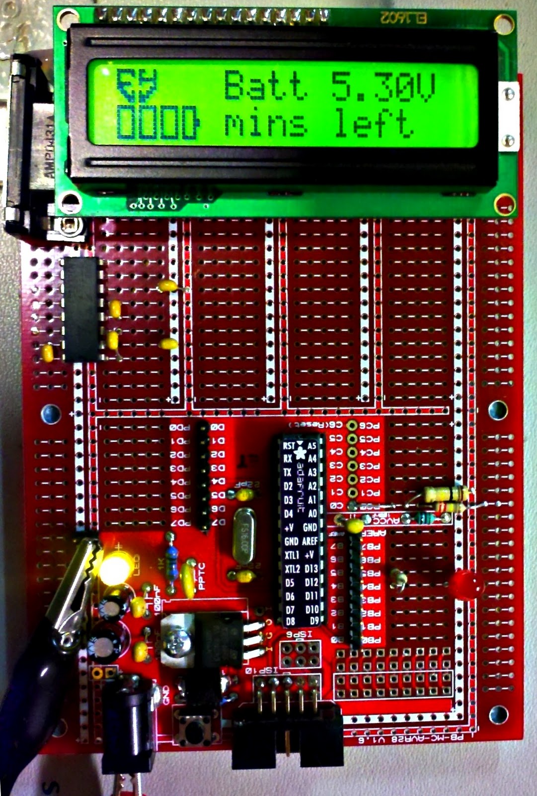 Rants From The Embedded Hardware Guy Arduino Battery Monitor Part Ii