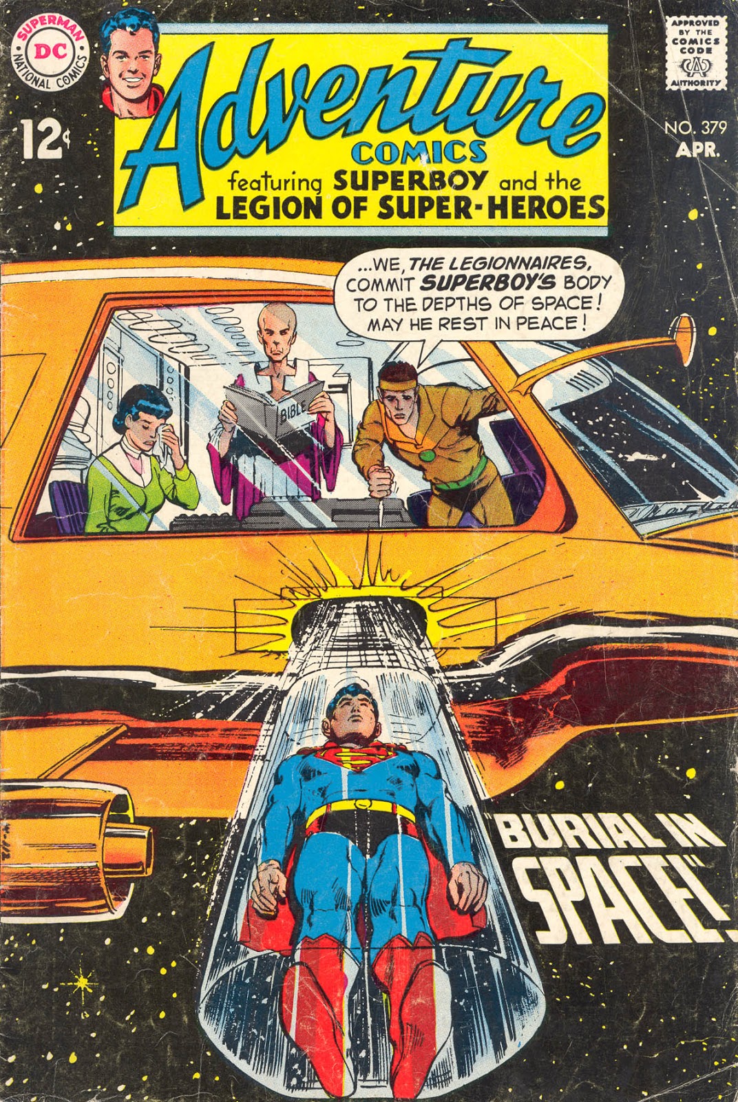 Days of Adventure: Adventure Comics # 379, April, 1969