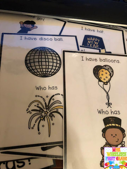 Mrs. Wheeler's First Grade Tidbits: New Years Activities