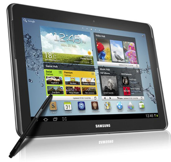 Samsung Launches Galaxy Note 10.1 with Amazing Features