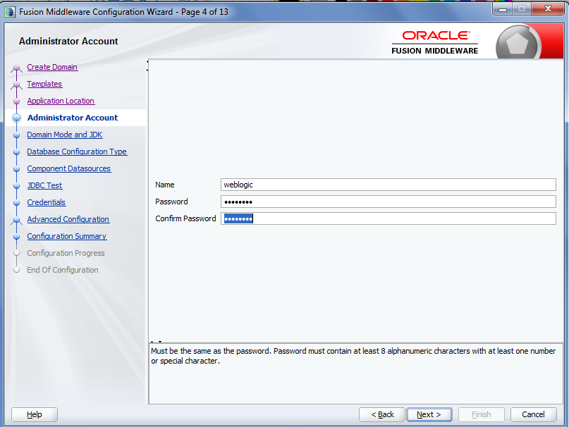 Soa 12c Create Weblogic Server Compact Domain Oracle Fusion Middleware Blog