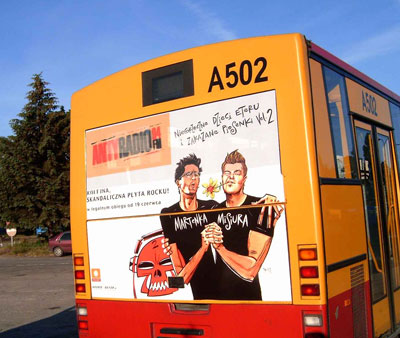 Blok reklamowy: Autobusowa reklama
