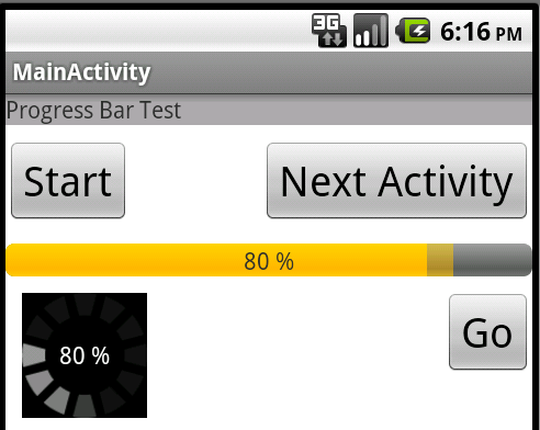 Su's Developing Notes: Display Percentage on ProgressBar